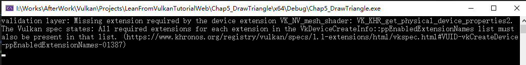 【Vulkan/MeshShader】 第一个MeshShader 程序 - 知乎