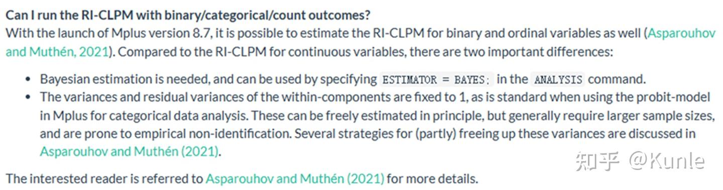 随机截距交叉滞后模型（Random Intercept Cross-Lagged Panel Model, RI-CLPM） - 知乎