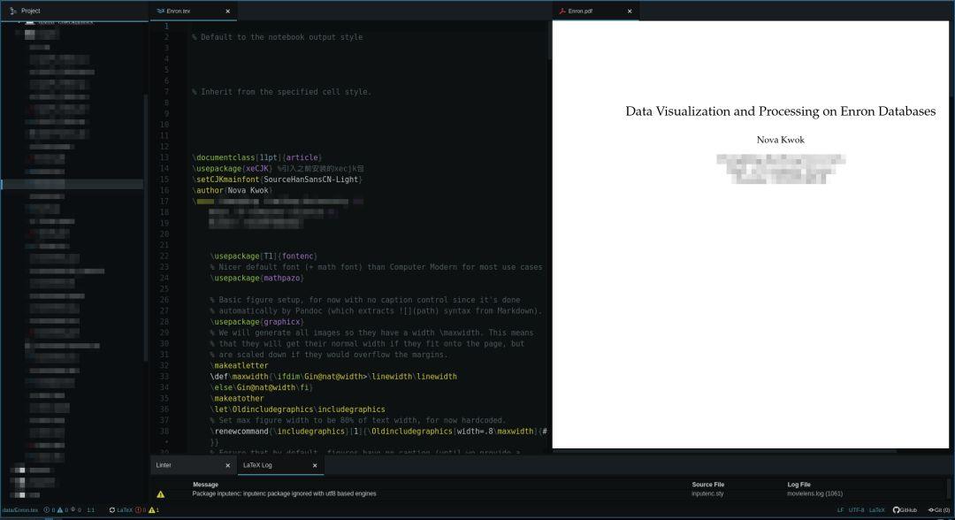 如何优雅地用 Atom + LaTeX 做毕业设计？ - 知乎