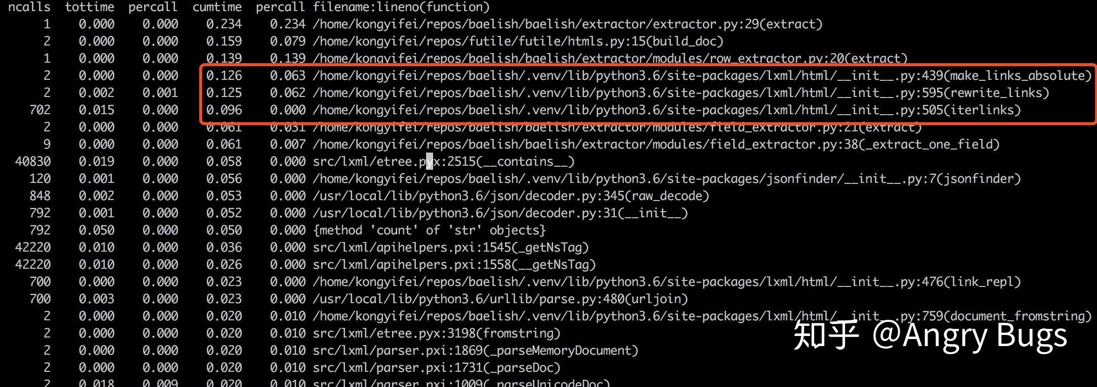 使用 cProfile 和火焰图调优 Python 程序性能 - 知乎