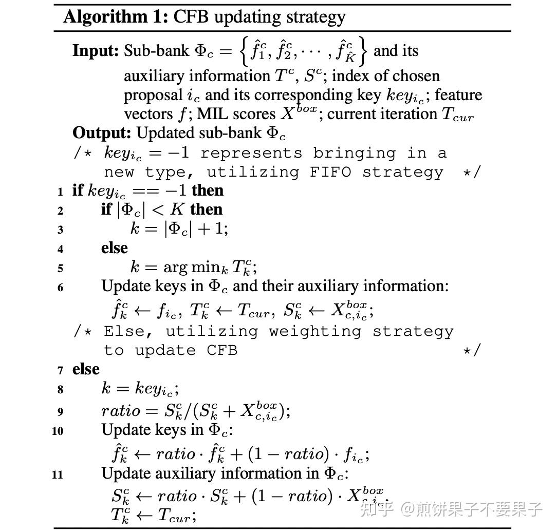 【特征库】Instance Mining with Class Feature Banks for Weakly Supervised Object Detection - 知乎