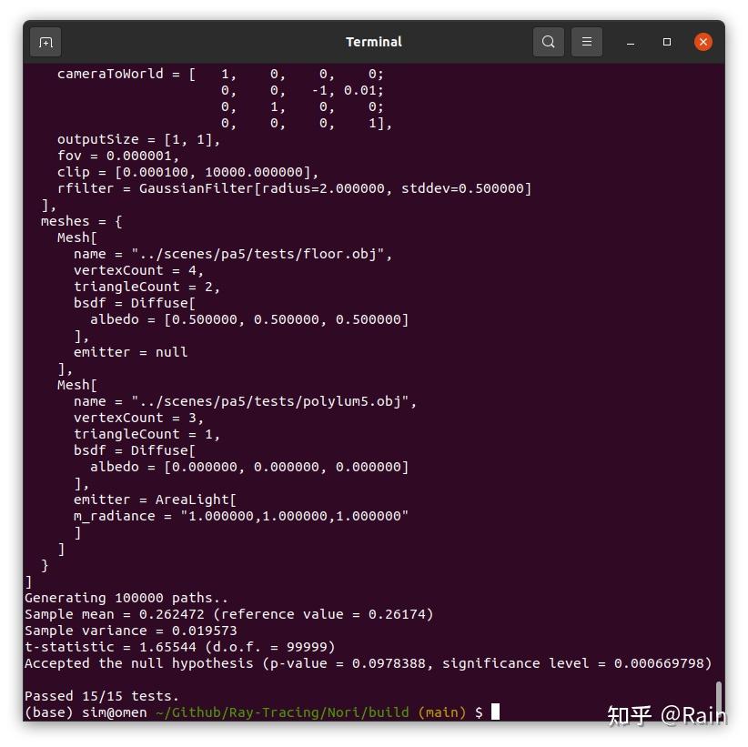 Nori Assignment 5: Path Tracing, Microfacet Models, and Multiple Importance Sampling - (递归与迭代实现 ...
