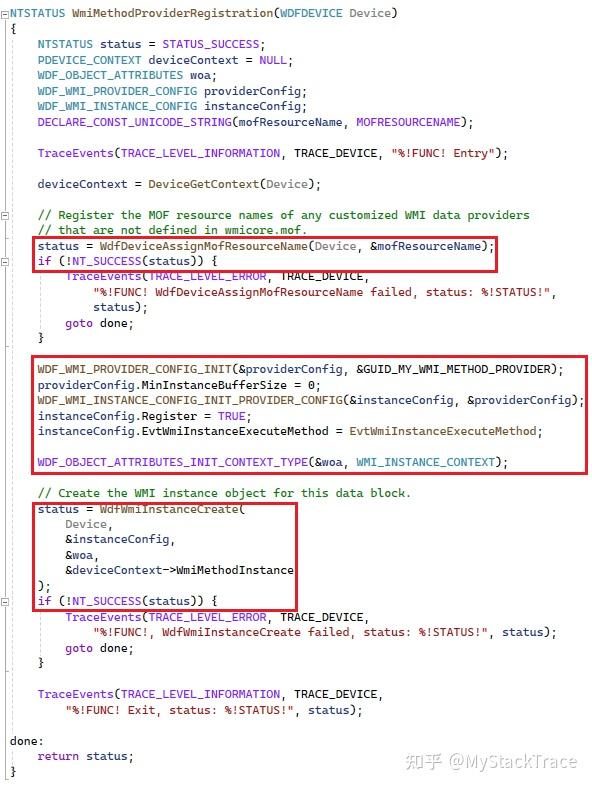 在 WDF 驱动中支持 WMI Method - 知乎
