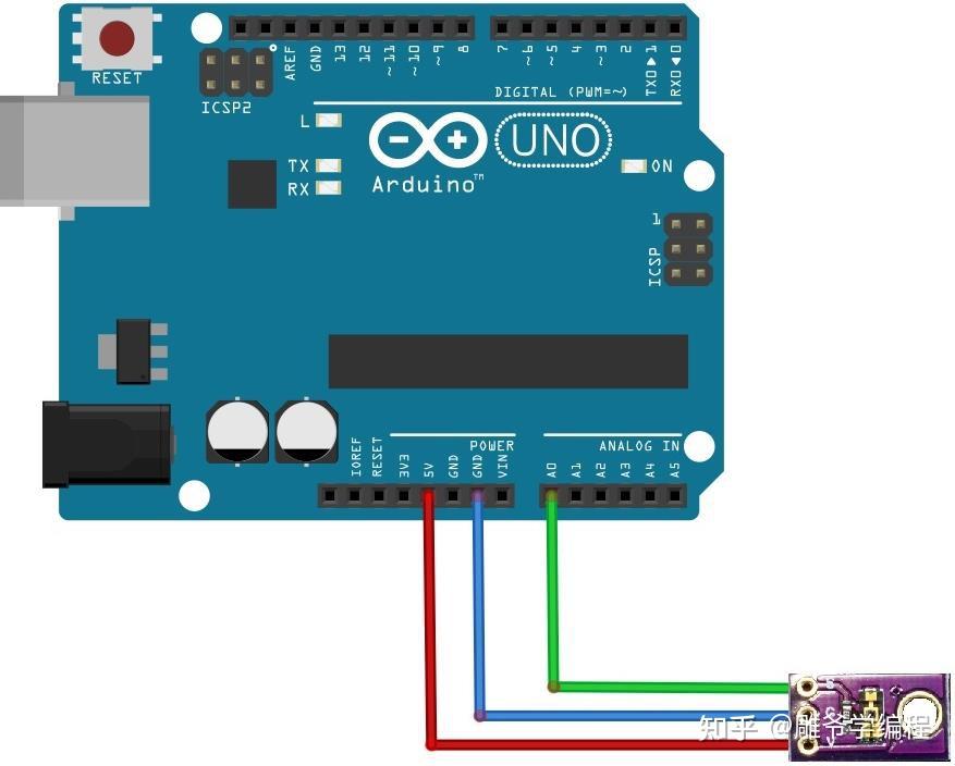【雕爷学编程】Arduino动手做（162）---OPT101模拟光照传感器模块 - 知乎