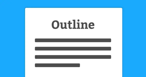 手把手教你写论文大纲outline！ - 知乎