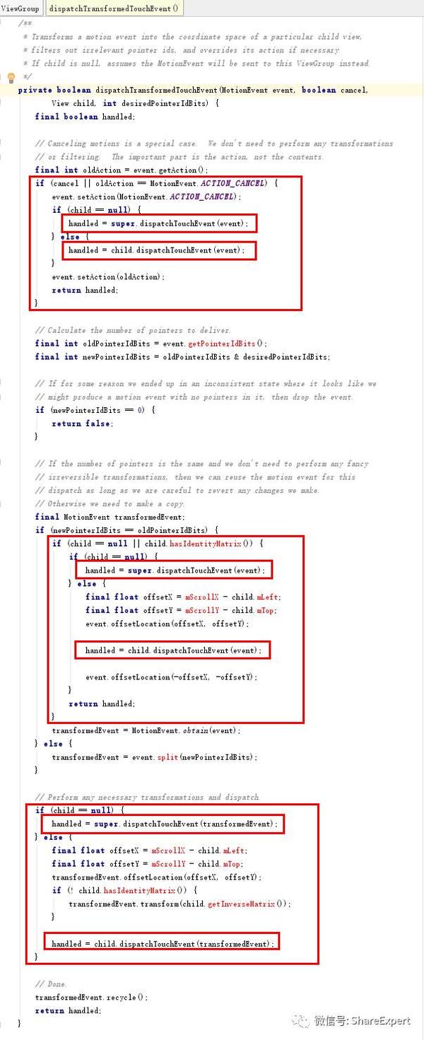 手把手教你读懂源码，View的Touch事件传递流程详细剖析 - 知乎