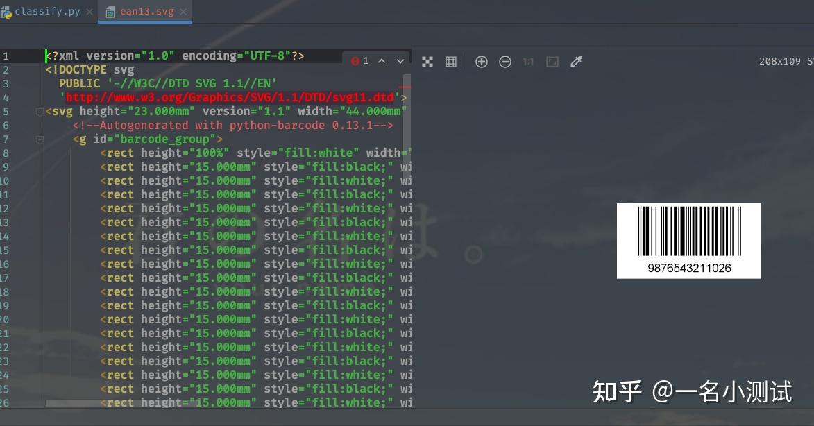 python：python-barcode 一个生成条形码的库 - 知乎