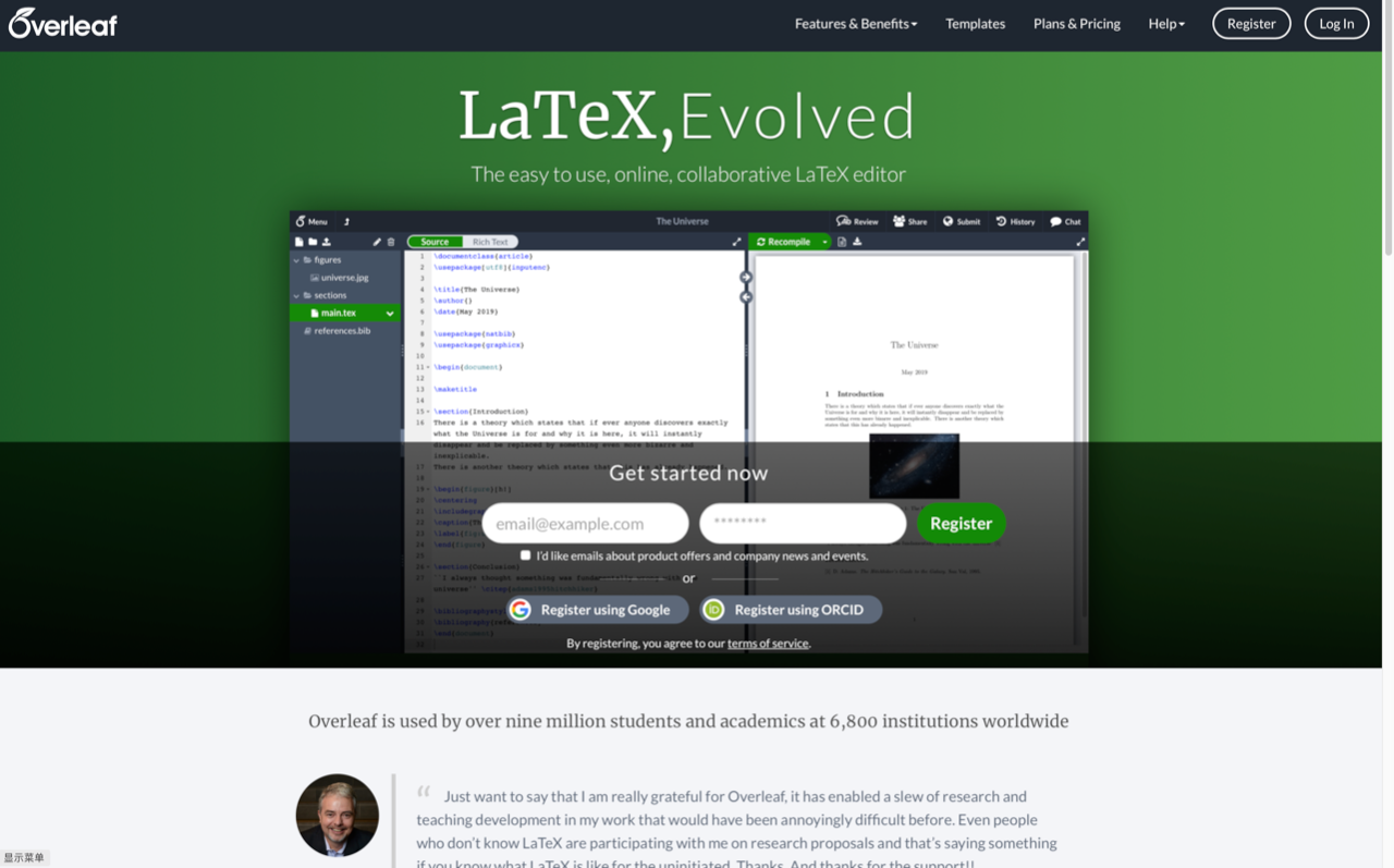 分享一款Latex在线编辑器 | 附Latex常用模版 - 知乎
