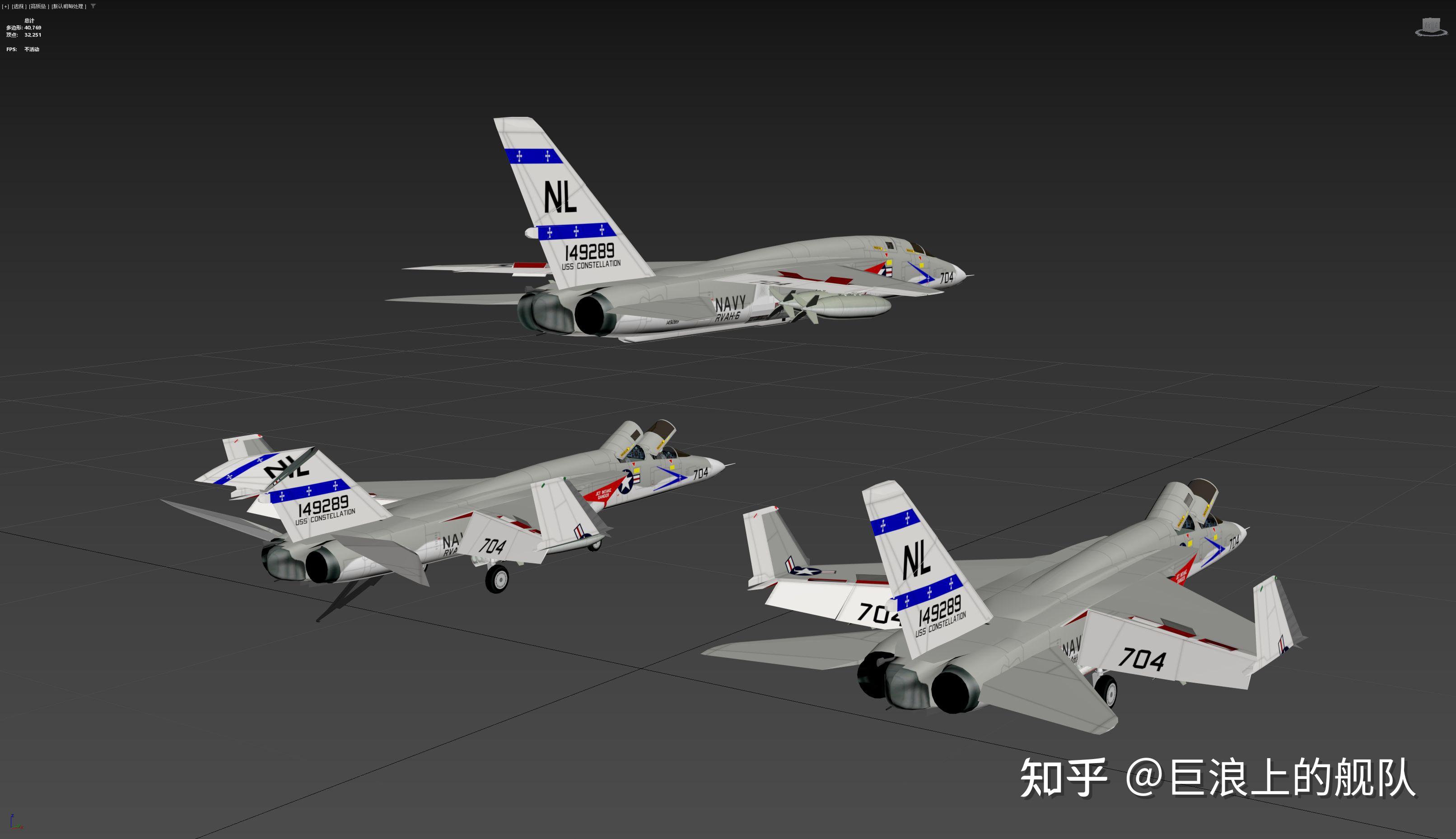 美国RA-5C（A3J）民兵团员Vigilante 战术侦察攻击机 - 知乎