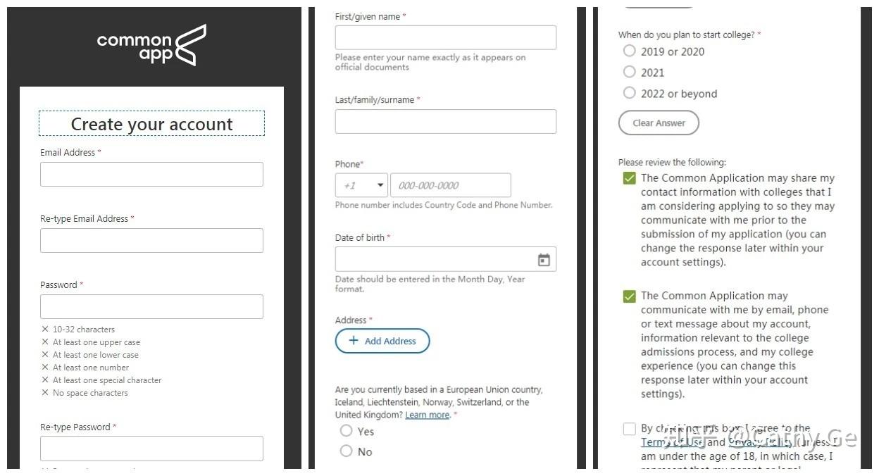 别慌，这里有详细的 Common app 填写指南 - 知乎