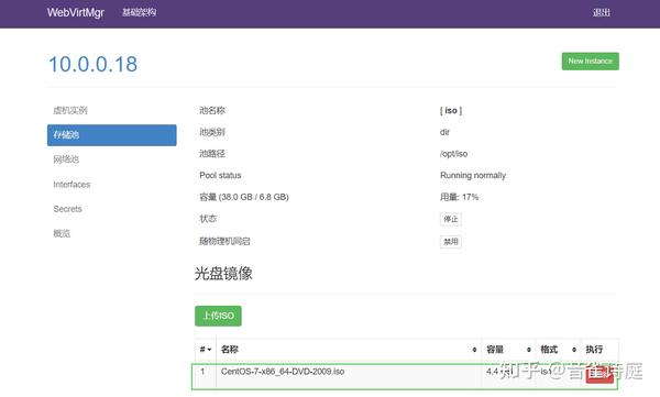 CentOS7环境下部署KVM以及web管理界面（WebVirtMgr） - 知乎