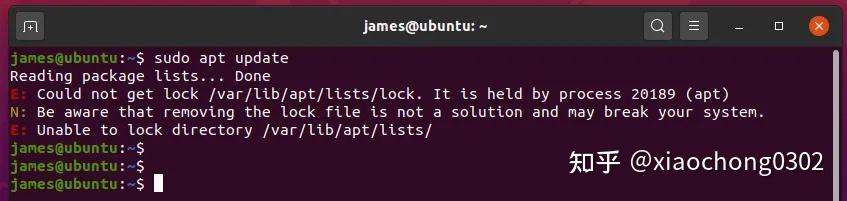 解决 Ubuntu“Could not get lock /var/lib/dpkg/lock”错误 - 知乎