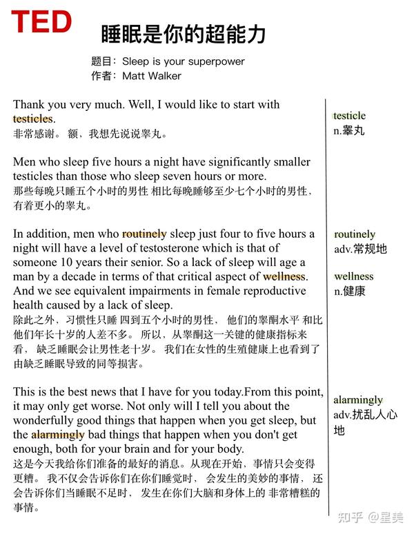 2023年TED演讲稿自由TED演讲稿持续更新 - 知乎