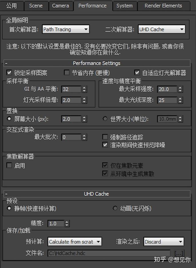 懒人版CR4.0渲染参数设置，可供参考 - 知乎