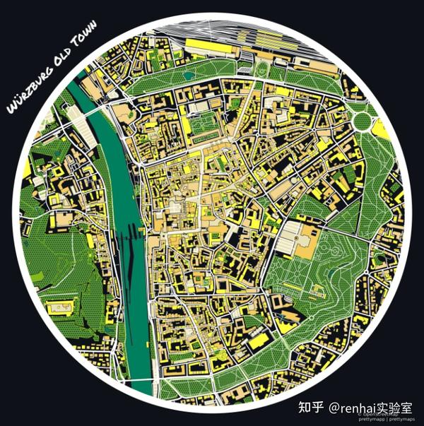 Prettymaps&streamlit：秒出好看的地图海报 - 知乎