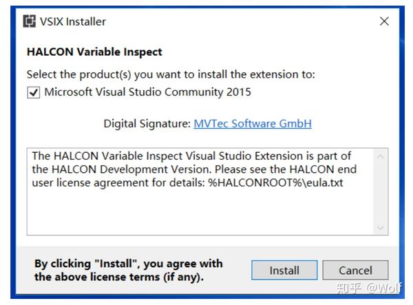解决VS中无法使用Halcon13 Variables Inpect插件问题 - 知乎