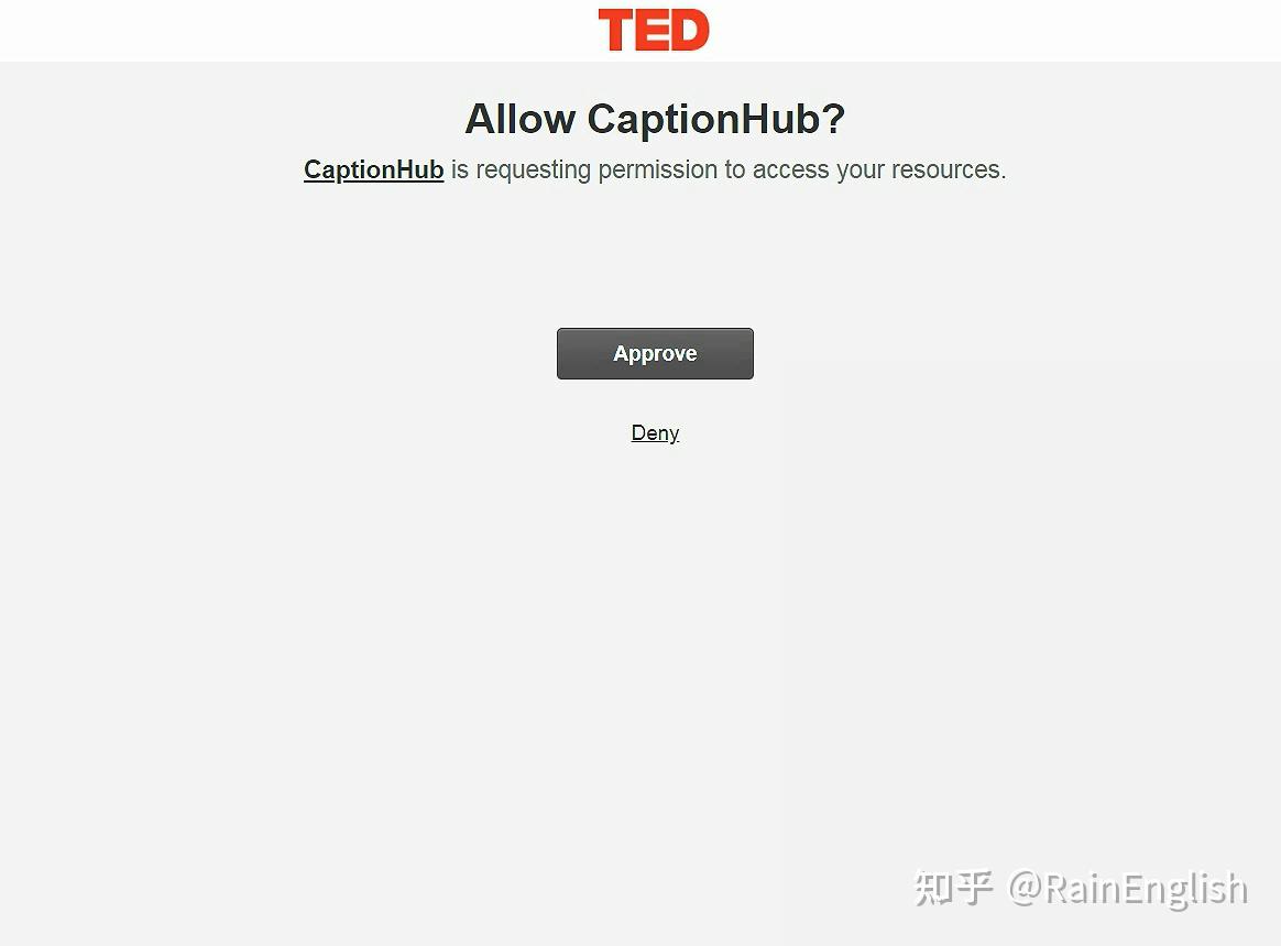 【How-to】TED 新字幕平台 CaptionHub 登陆指南 - 知乎