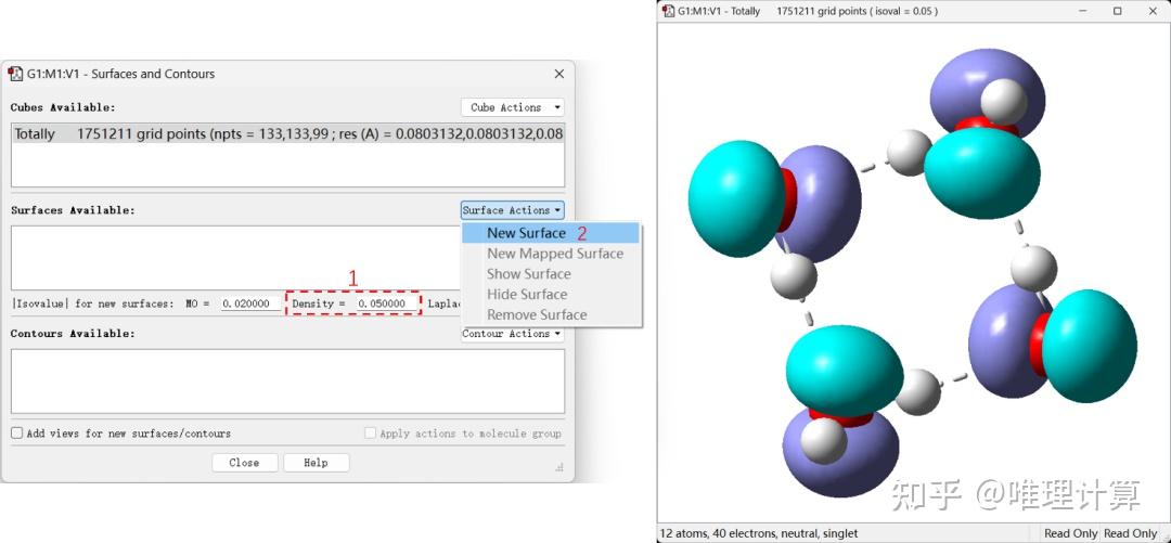 GaussView||分子轨道绘图教程 - 知乎