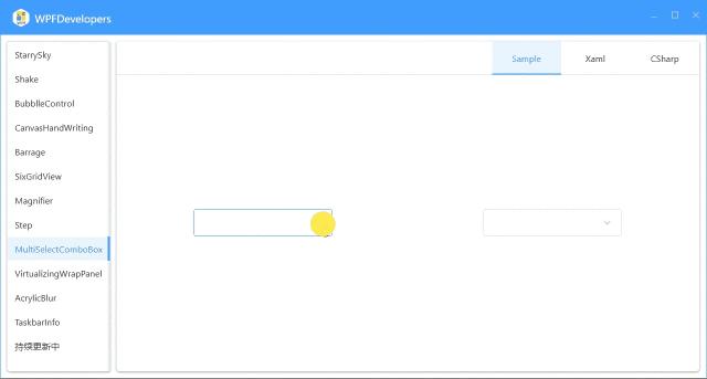 WPF 实现多选下拉控件 - 知乎