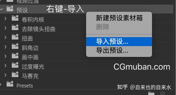 PR模板常见三大种类，Prproj工程文件/Mogrt基本图形模板/Prfpset预设导入及使用教程 - 知乎