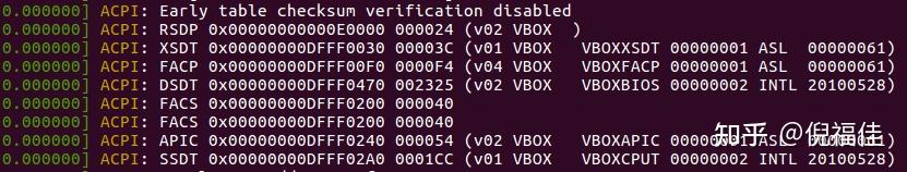 OS下ACPI表的解析 - 知乎