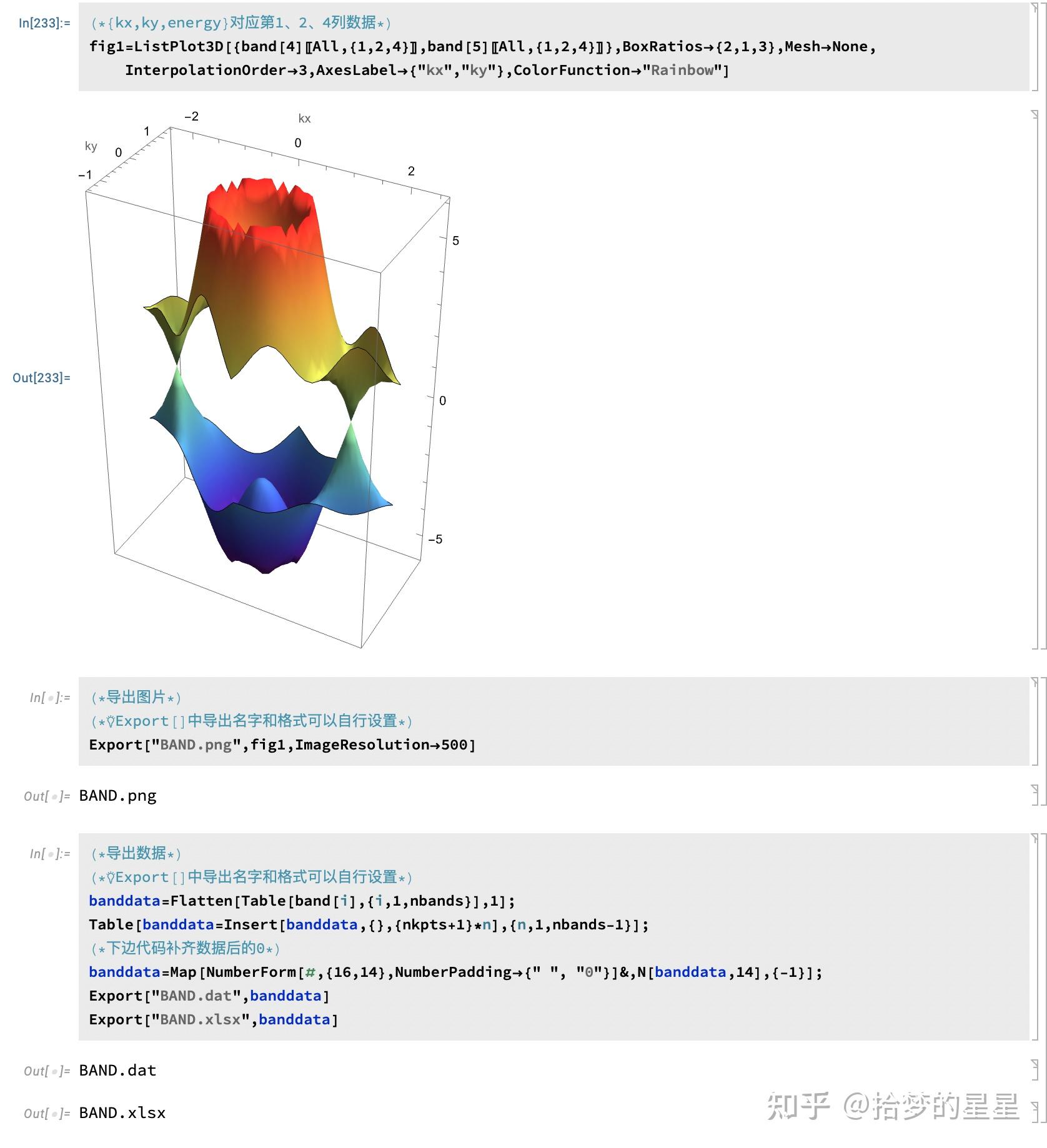 Mathematica提取VASP态密度数据并画图 - 知乎