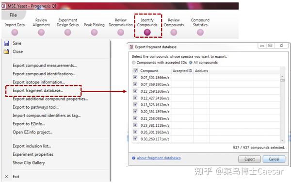FBMN with Progenesis QI 分子网络GNPS - 知乎