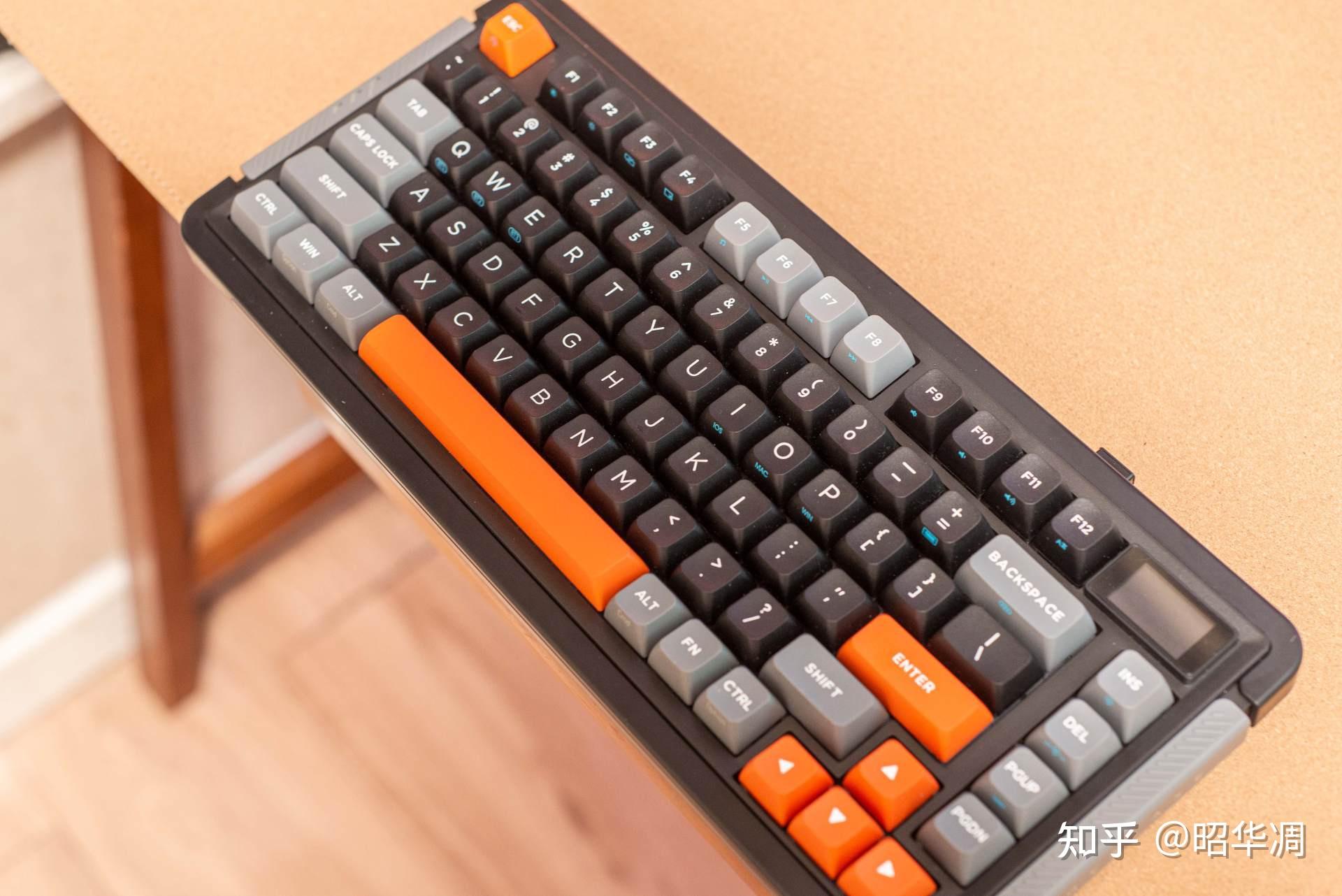 75配列带液晶屏显示、巨人之心加持｜御斧L75 三模机械键盘赏析 - 知乎