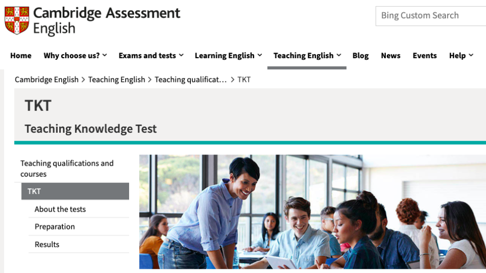 什么是TKT?TKT证书含金量 - 知乎