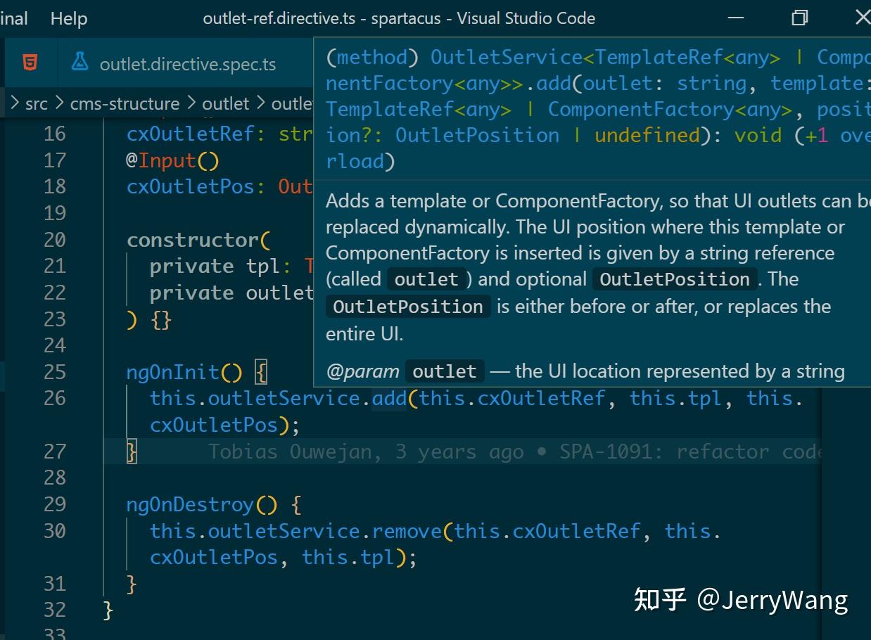 SAP Spartacus 里的 cxOutletRef 指令执行过程分析 - 知乎