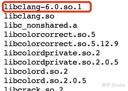 MAC M1 libclang.dylib位置 - 知乎