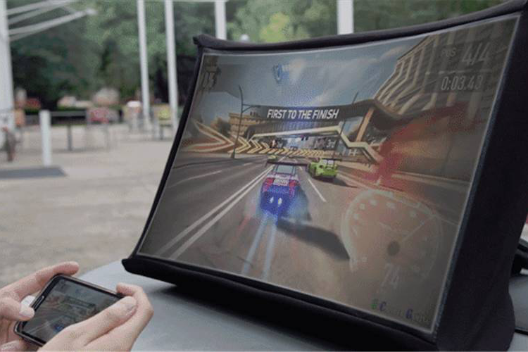 24寸可折叠的便携显示器，用起来和撑伞一样轻松！ - 知乎