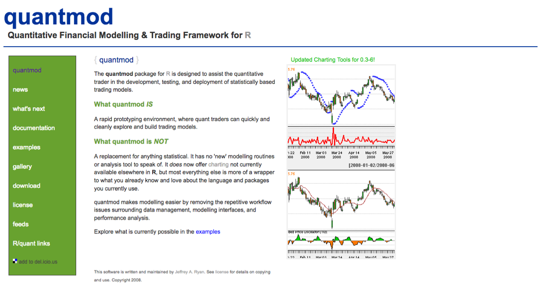 使用quantmod包获取股票信息并做简单数据分析 - 知乎