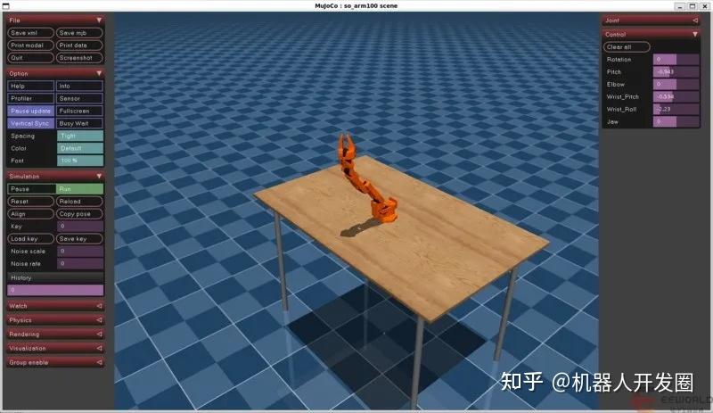 MuJoCo机械臂仿真：从场景修改到碰撞检测全攻略 - 知乎