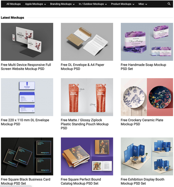 可能是全网最全的样机Mockups网站合集，共72个（持续更新中） - 知乎