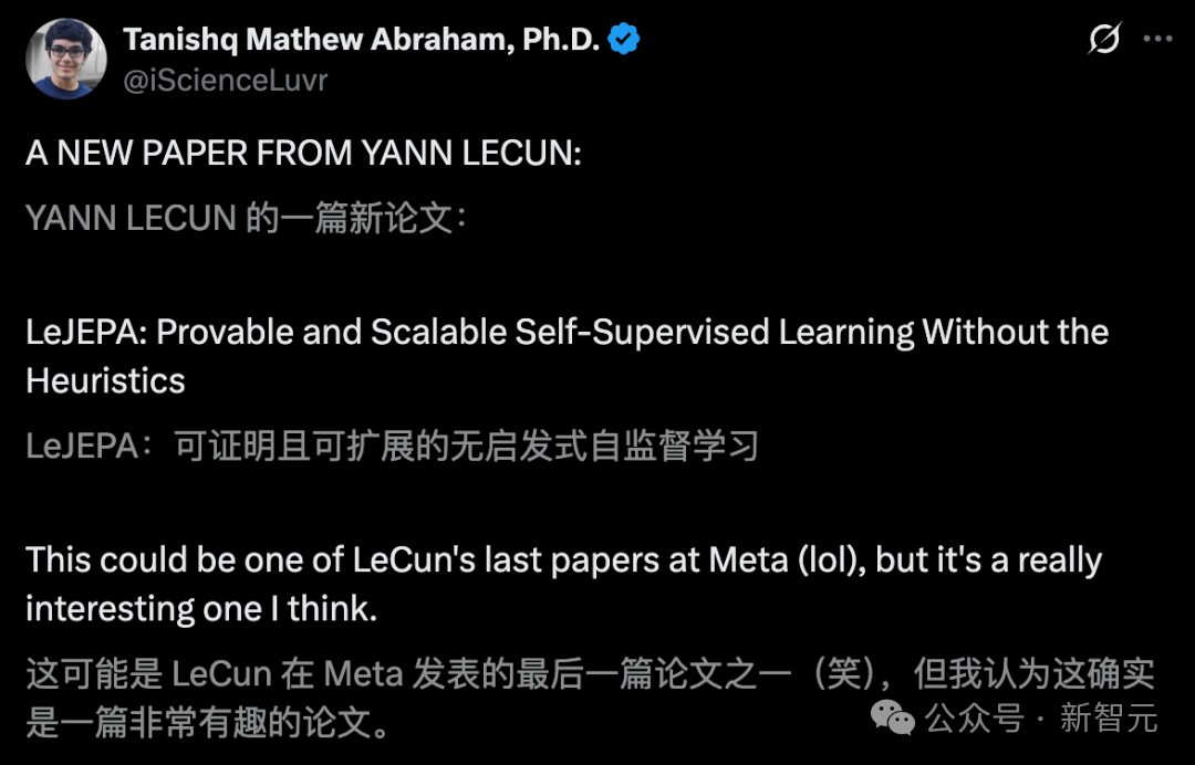 LeCun在Meta的「最后一作」 - 知乎
