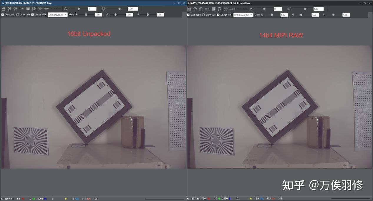 C7仿真中断--Unpacked转MIPI RAW方法解析 - 知乎