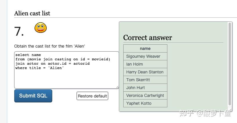 【刷题】SQLZOO（13-18）（完） - 知乎