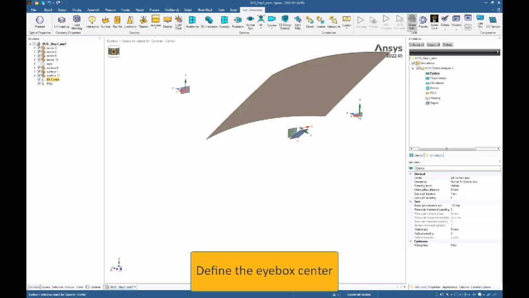 Ansys Zemax / Ansys Speos | 如何使用Ansys光学解决方案设计和分析 HUD系统 - 知乎