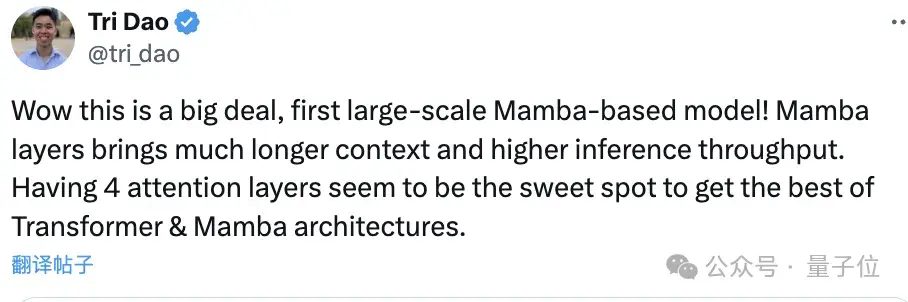 Mamba和Transformer成功合体！“两全其美”混合大模型Jamba诞生：单张GPU即可处理140k上下文 - 知乎