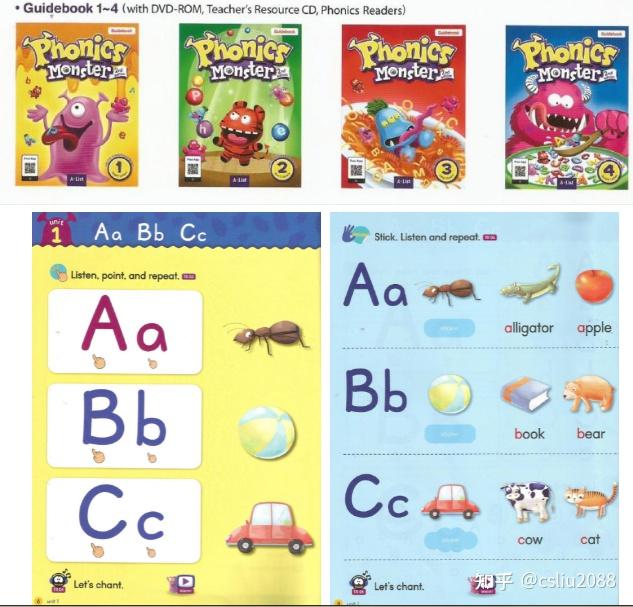 Phonics Monster书+练习册+教学资源+ ppt课件等 - 知乎