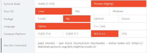 AMD显卡配置深度学习环境（ROCm-pytorch） - 知乎