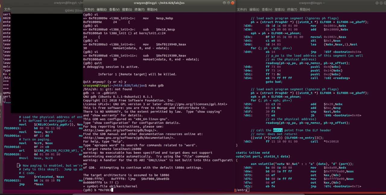 [一起学]MIT 6.828 | 操作系统-Lab1 - 知乎