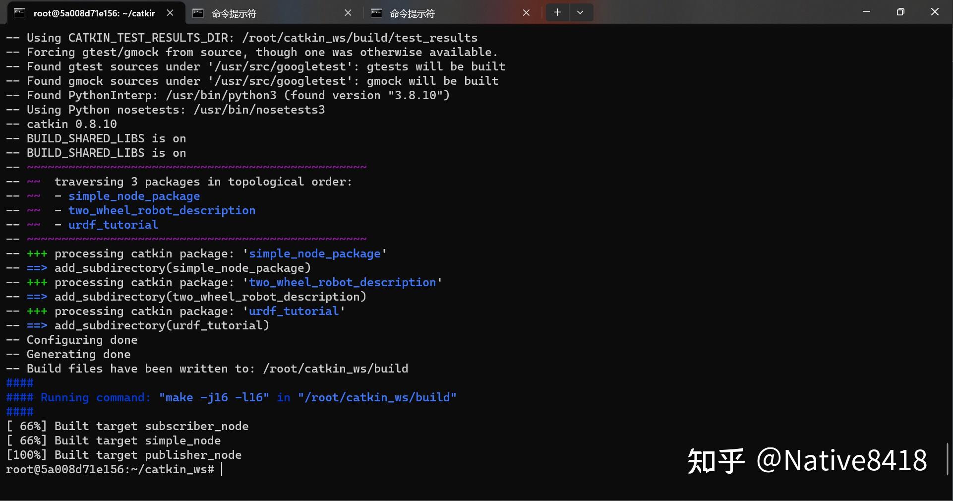 一小时实践入门 ROS—机器人操作系统 - 知乎