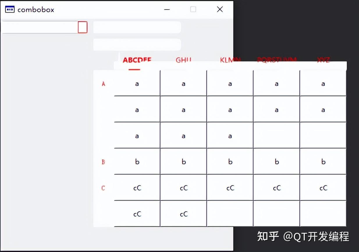 Qt之qcombobox定制二 知乎 