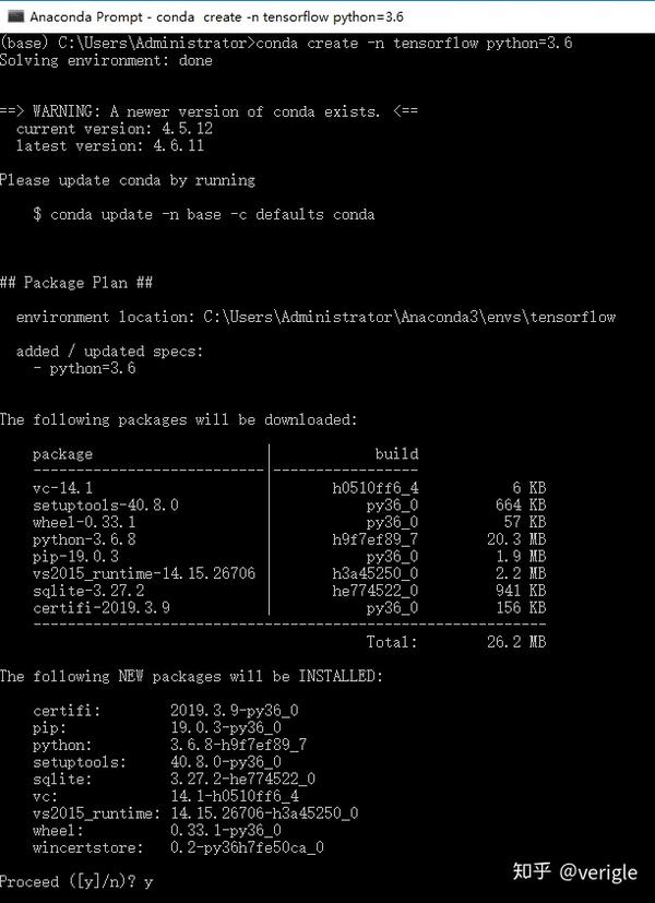 安装TensorFlow、 Pytorch教程 - 知乎