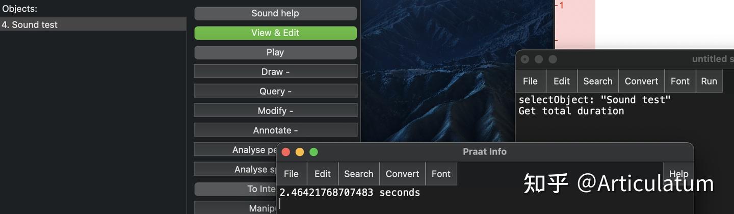 Praat脚本入门 (1) 文件读取和简单取值 - 知乎