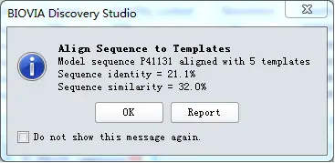 Discovery Studio官方教程（Help-Tutorials）| 同源建模介绍及教程 - 知乎