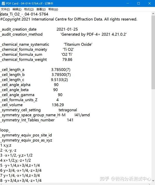 ICDD-PDF卡片历史简介 - 知乎