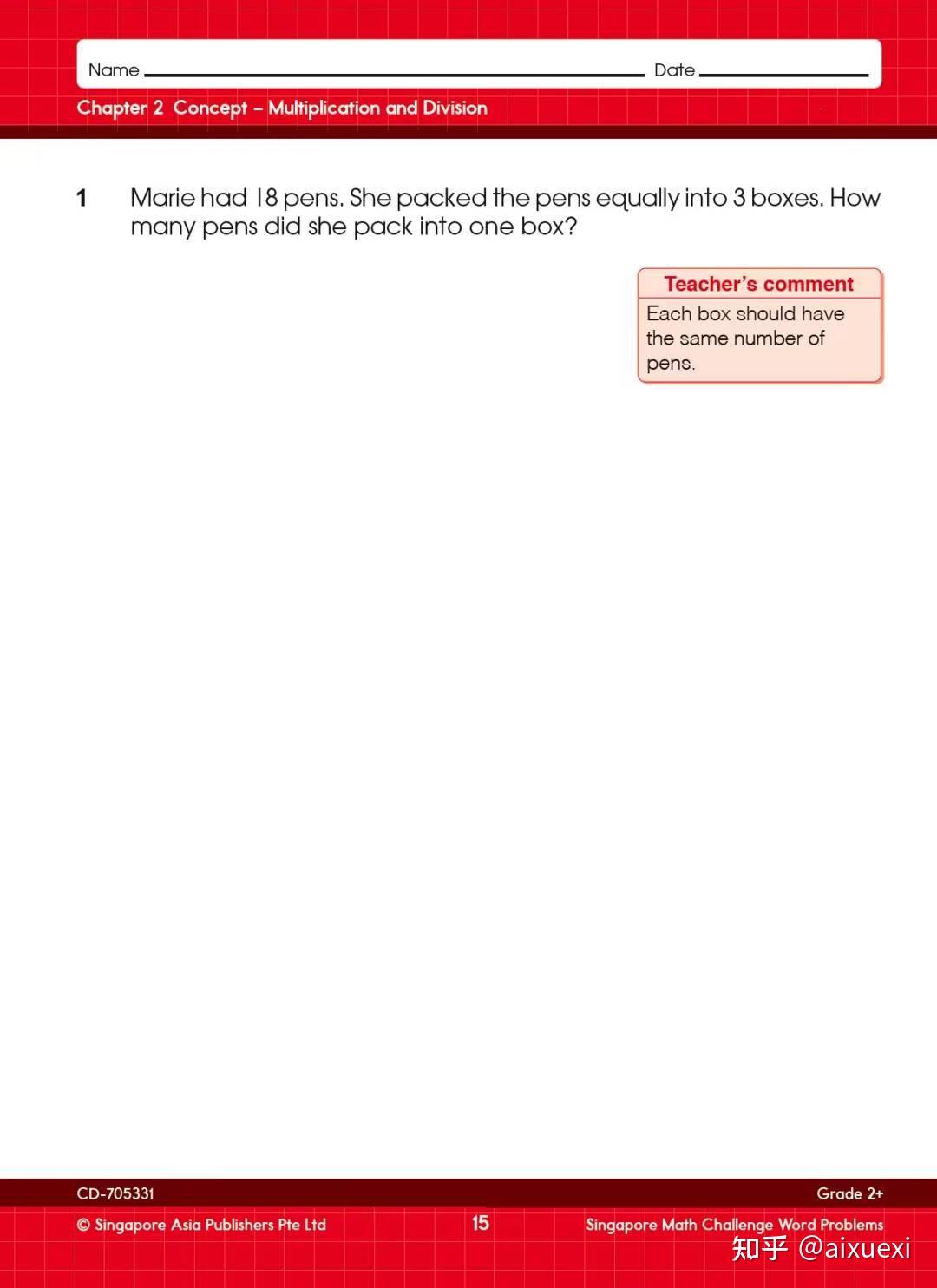 测试：这套教材Singapore Math Challenge Word Problems G2+～G4+ 共2本 英文原版PDF - 知乎